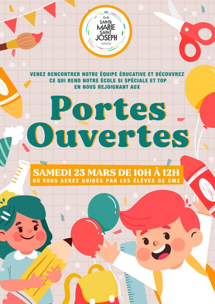 Portes Ouvertes De L école Sainte Marie Saint Joseph Ville De Bondues